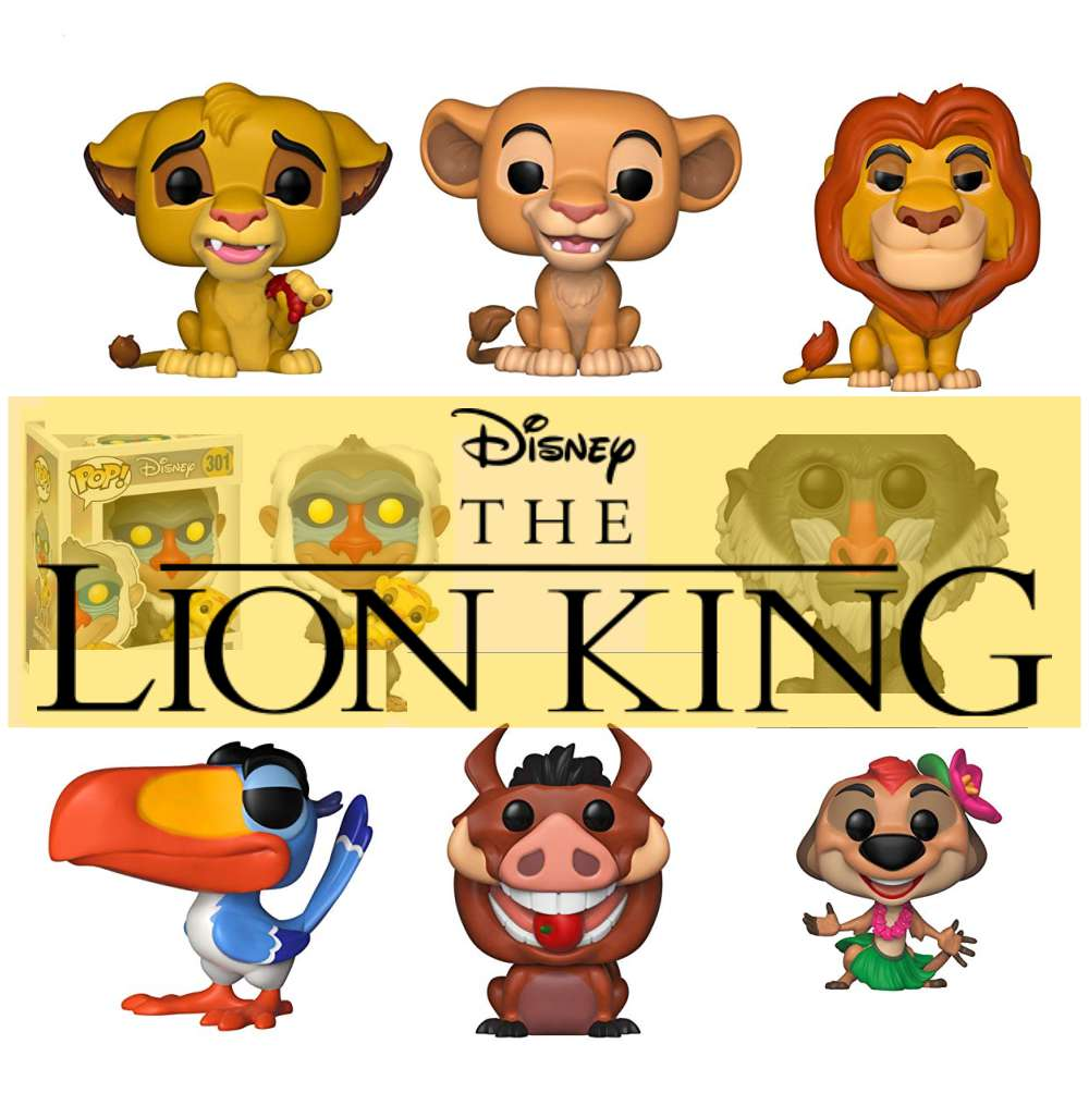 FUNKO POPs REY LEÓN - 🦁 Todos los personajes THE LION KING | 2️⃣0️⃣2️⃣5️⃣